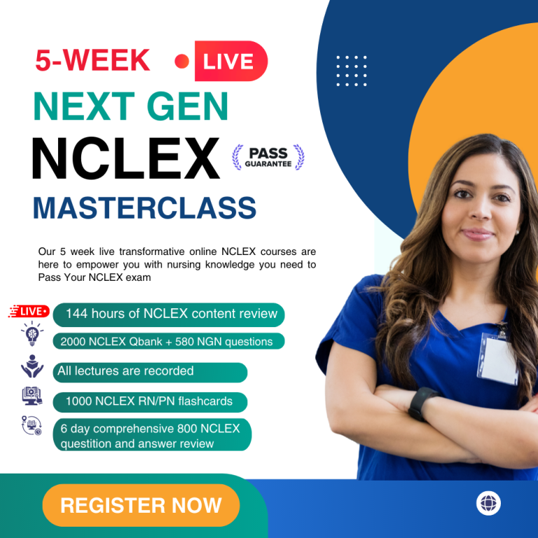 Live Online Next Gen NCLEX Masterclass - CrushNCLEX Reviews: Training ...